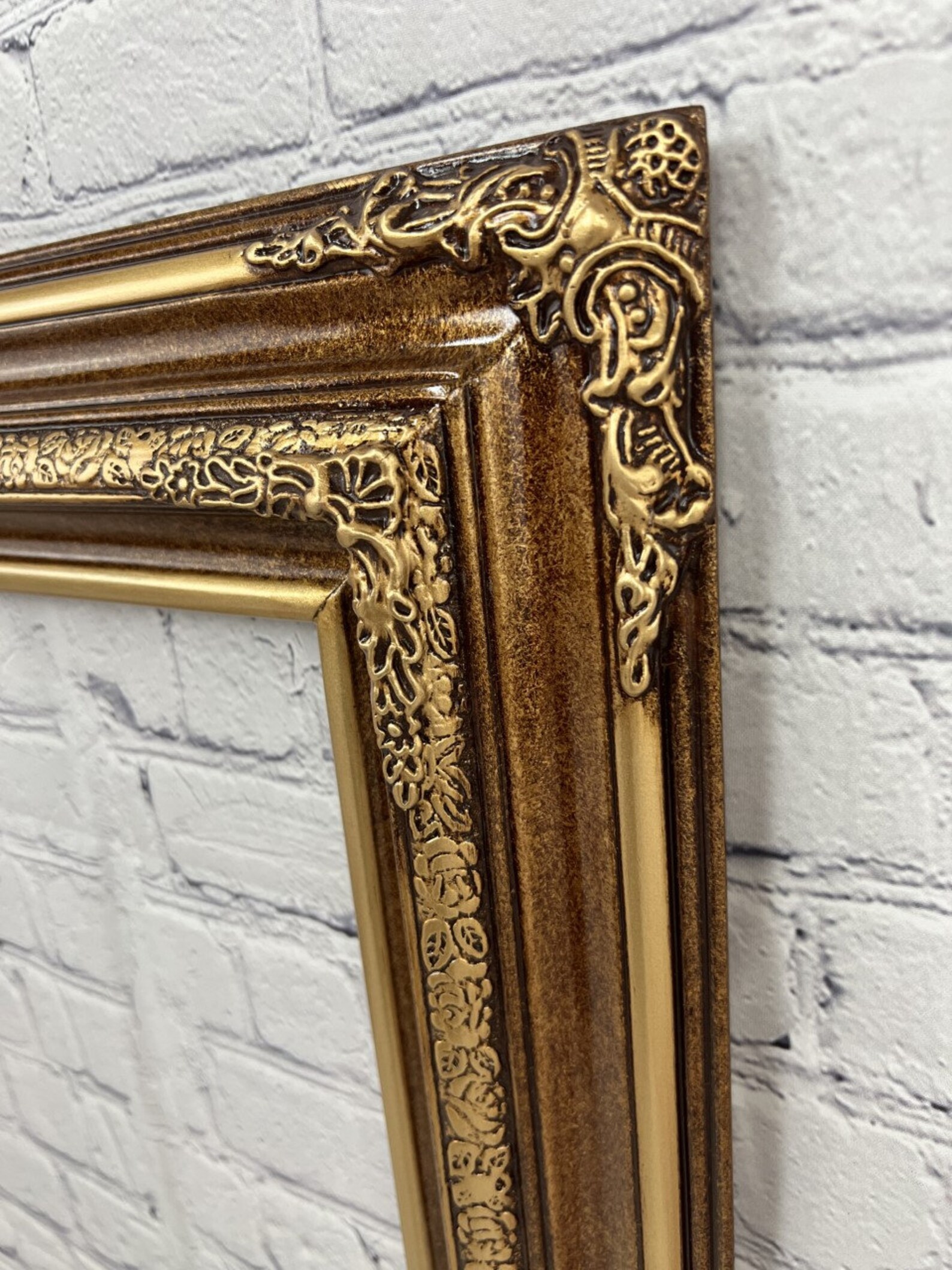 Traditional Compo Ornate Wood Frame Wood Picture Frame - Etsy