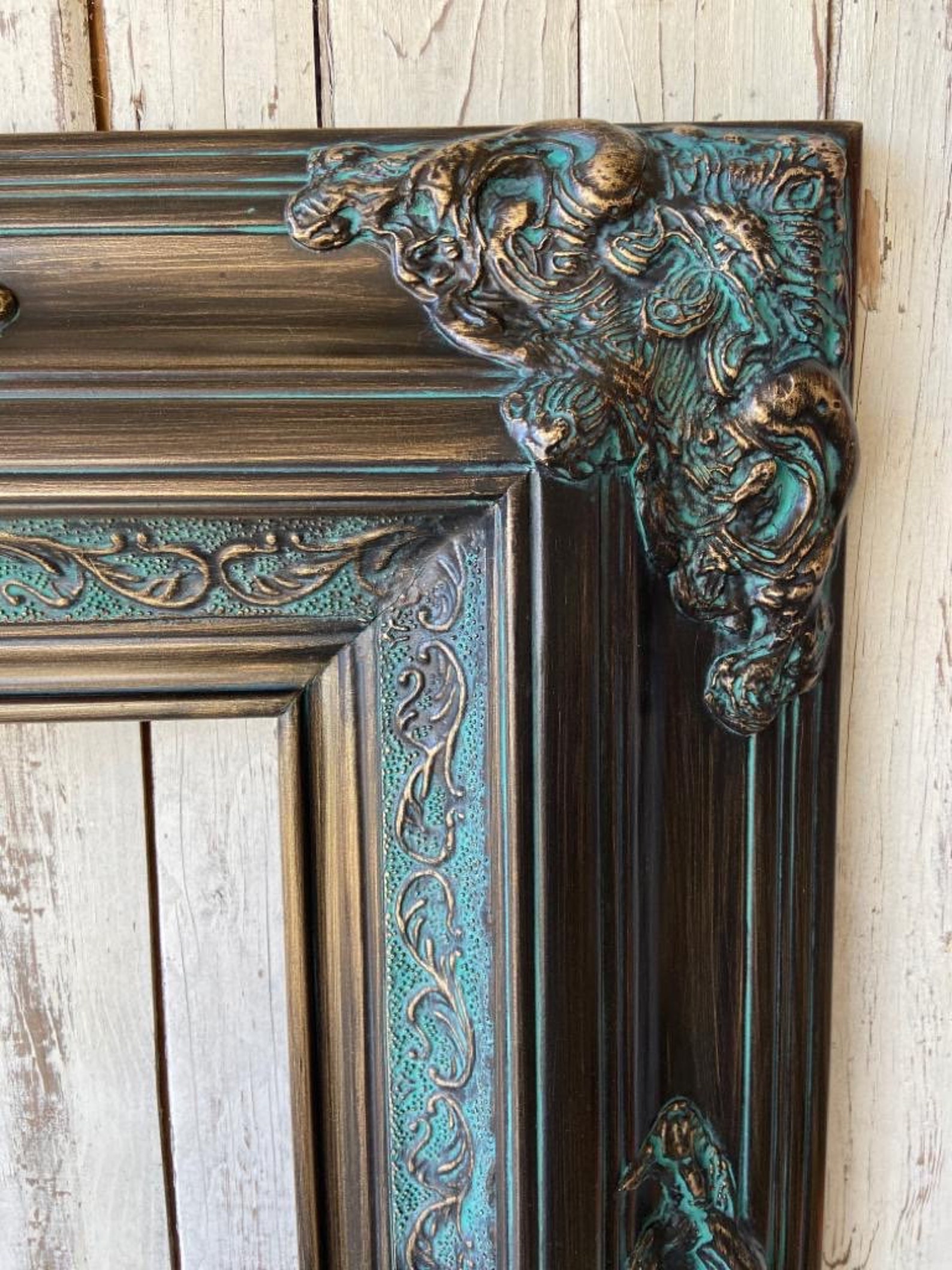 Baroque Colonial Style Frame, Antique Gold, Wedding Frame,ornate Wood ...