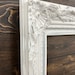 Classic Colonial Style Wood Picture Frame,distressed White Frame ...