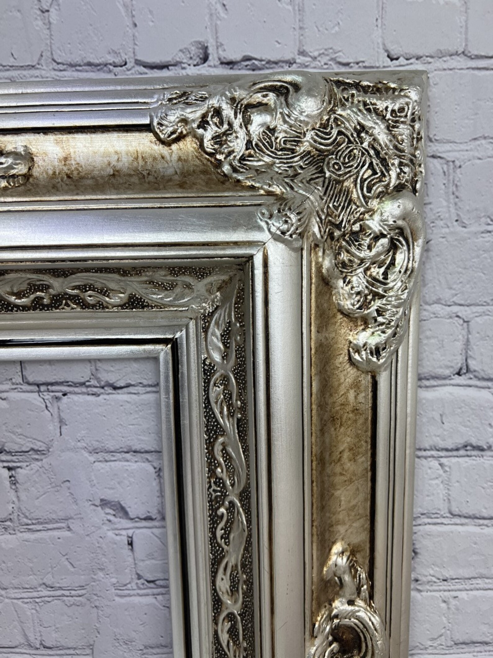 Baroque Victorian Style Frame Antique Silver Wedding - Etsy