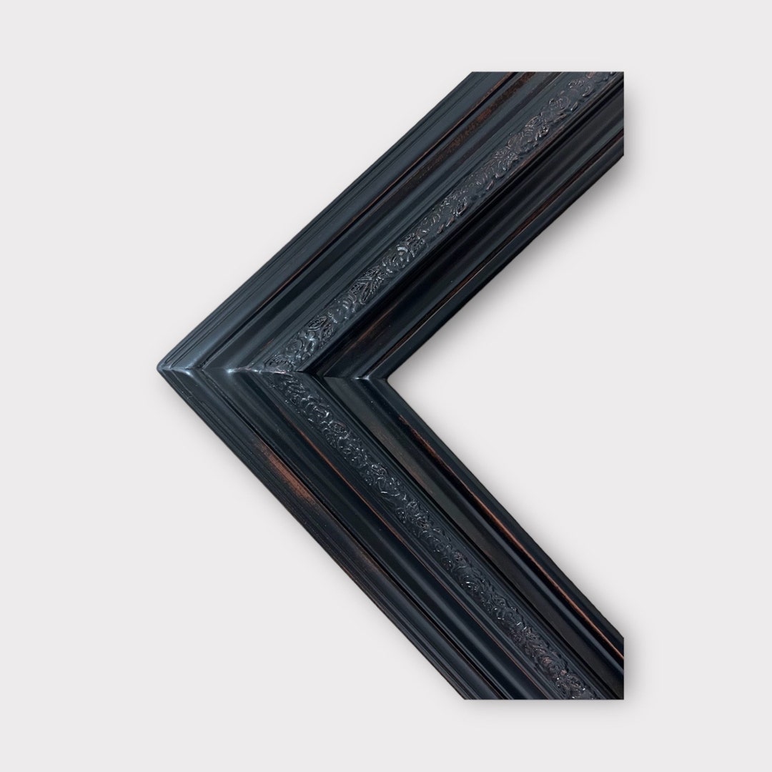 8 X 10 in Stock Ready to Ship Vintage Black Picture Frame - Etsy