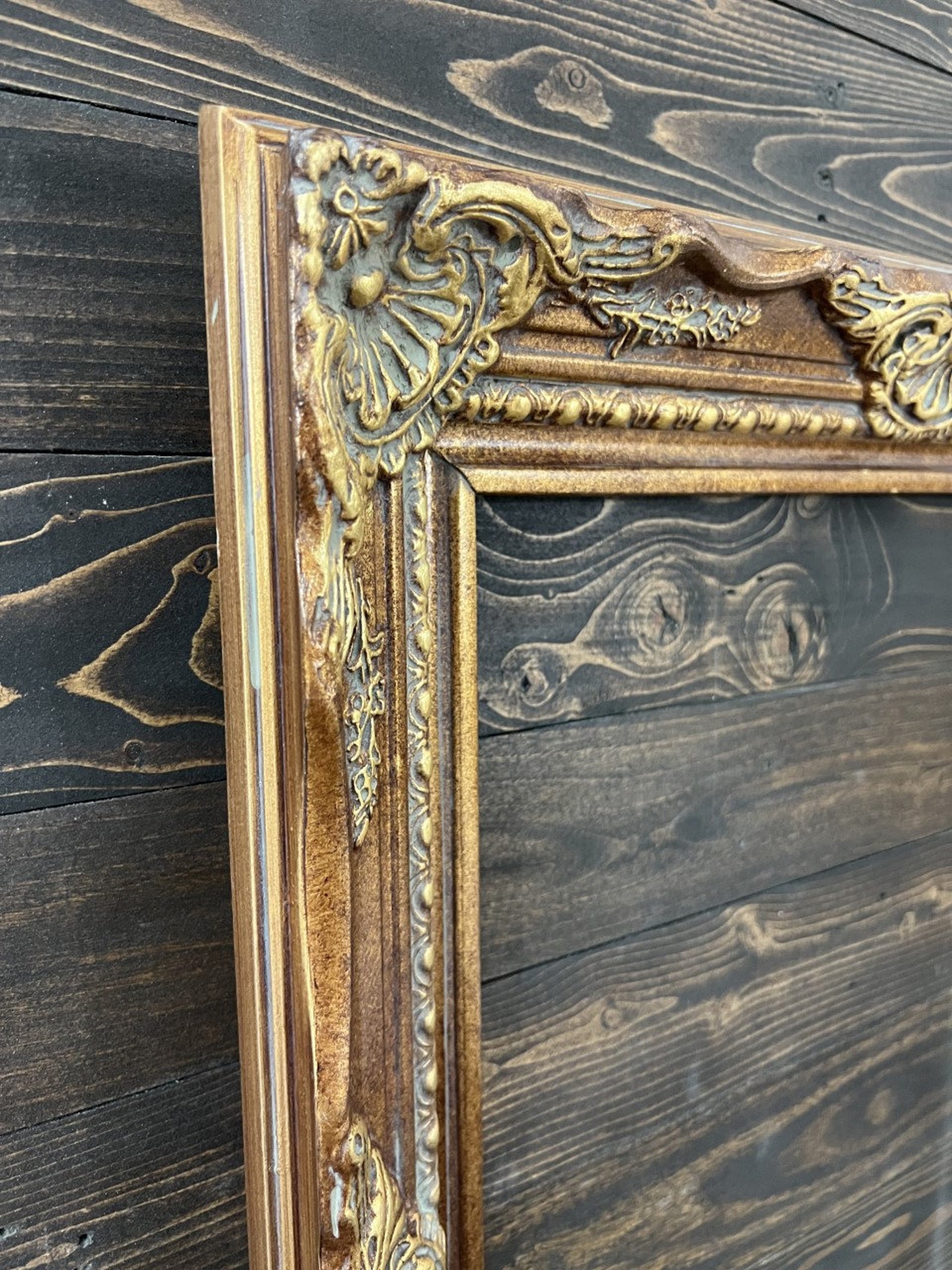 Classic Colonial Style Wood Picture Frame Canvas - Etsy