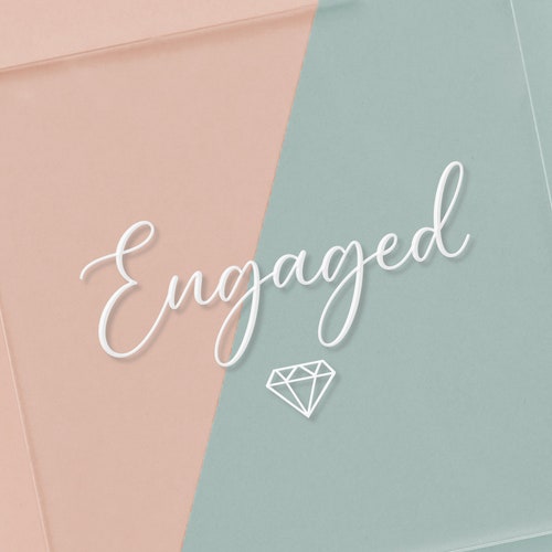 Proposal Engaged Cookie Stamp Fondant Stamp Cookie Embosser - Etsy