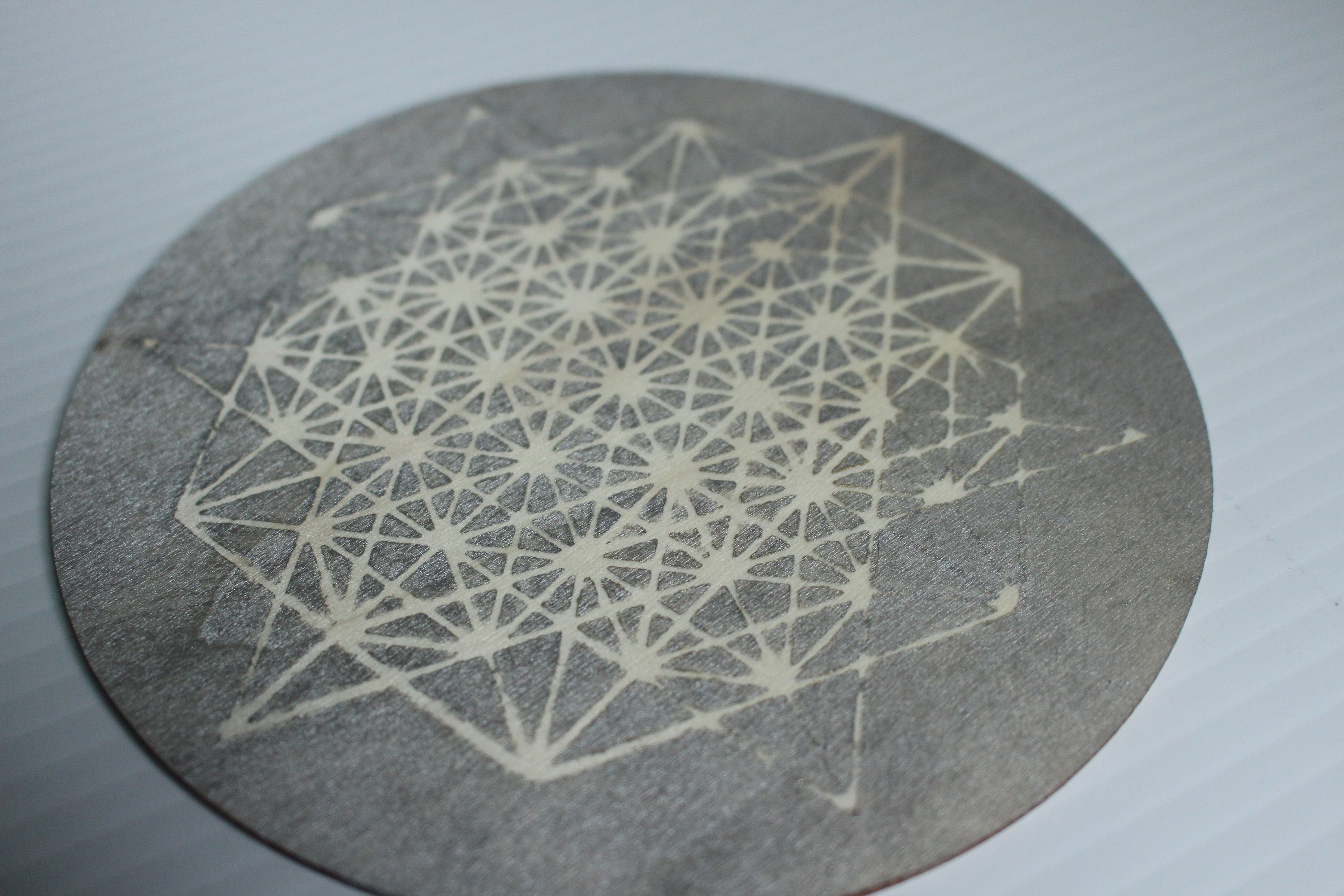 Custom Double-sided Crystal Grid Board Metatron's Cube - Etsy