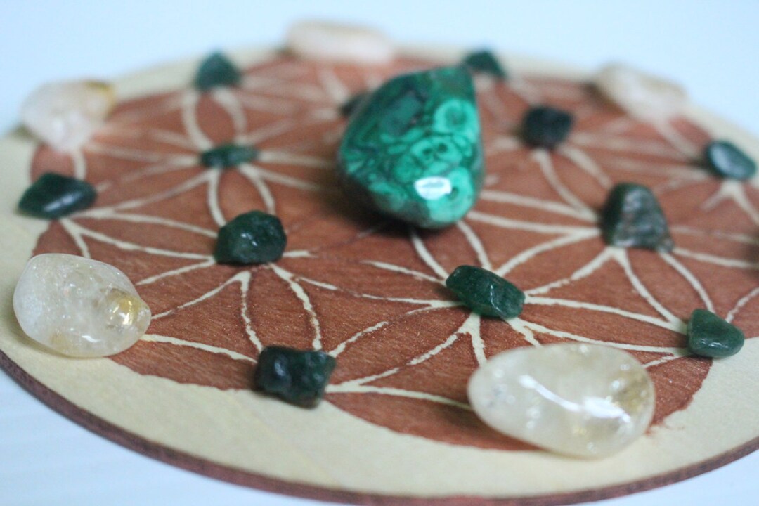 Archangel Raphael Crystal Grid - Health, Healing Pain, Healthy Habits ...