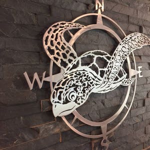 Compass Turtle - Etsy Canada