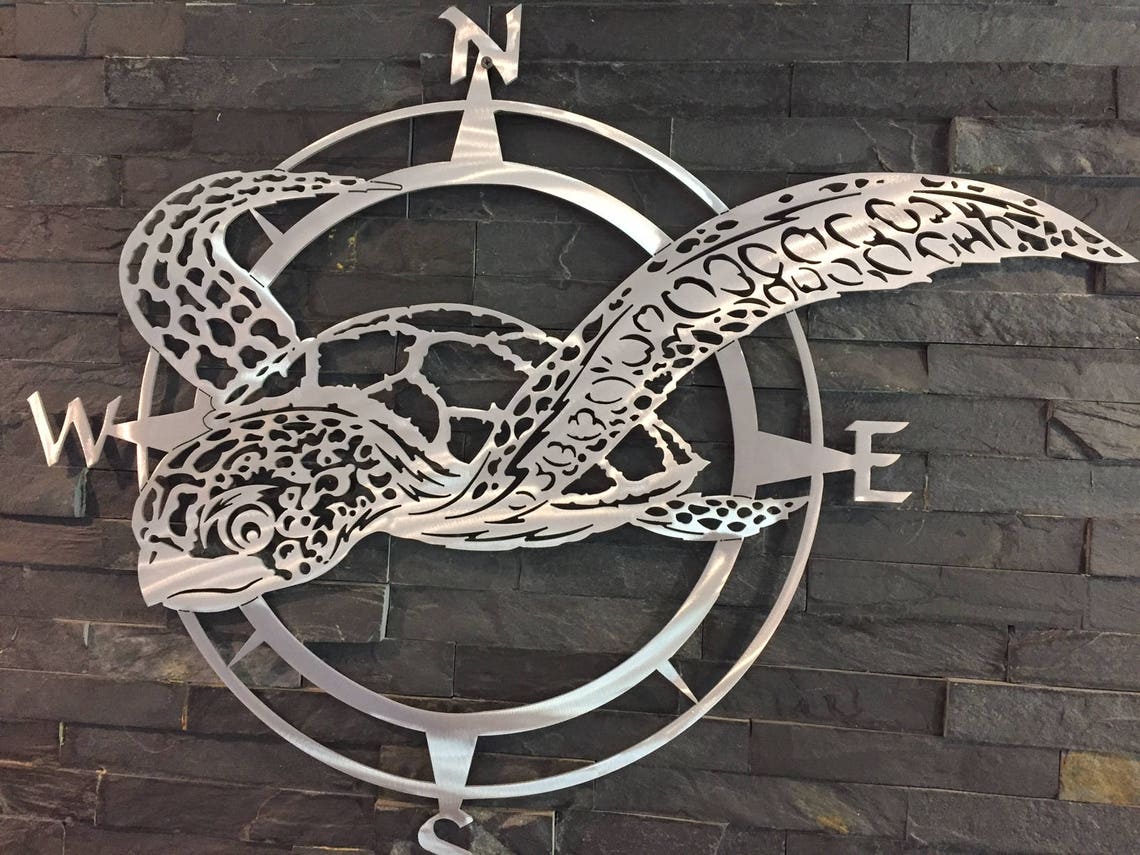 Compass Turtle - Etsy Canada