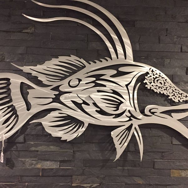 Metal Fish - Etsy