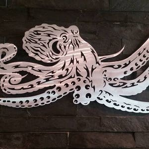 Octopus Wall Hanging Sea Life Art Home Decor Fish Sculpture - Etsy