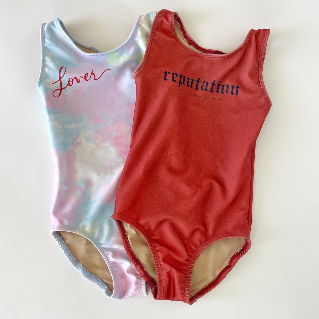 Taylor Swift Gymnastics Leotard Swiftie Fully Lined Practice Leotard ...