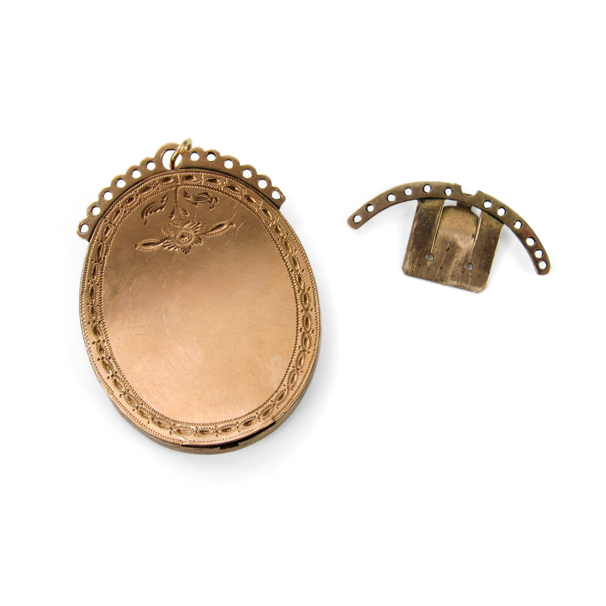 12K Georgian Portrait Miniature Clasp - Etsy