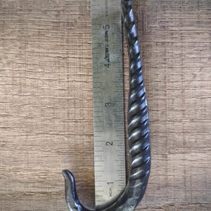 Forged Rebar Hook - Medium - Etsy