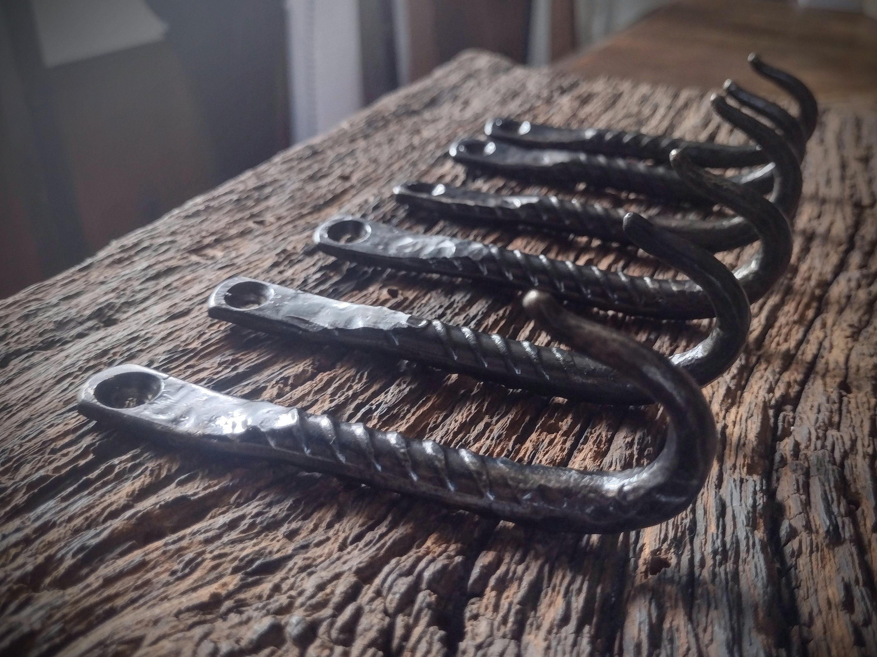 Forged Rebar Hook - Small - Etsy