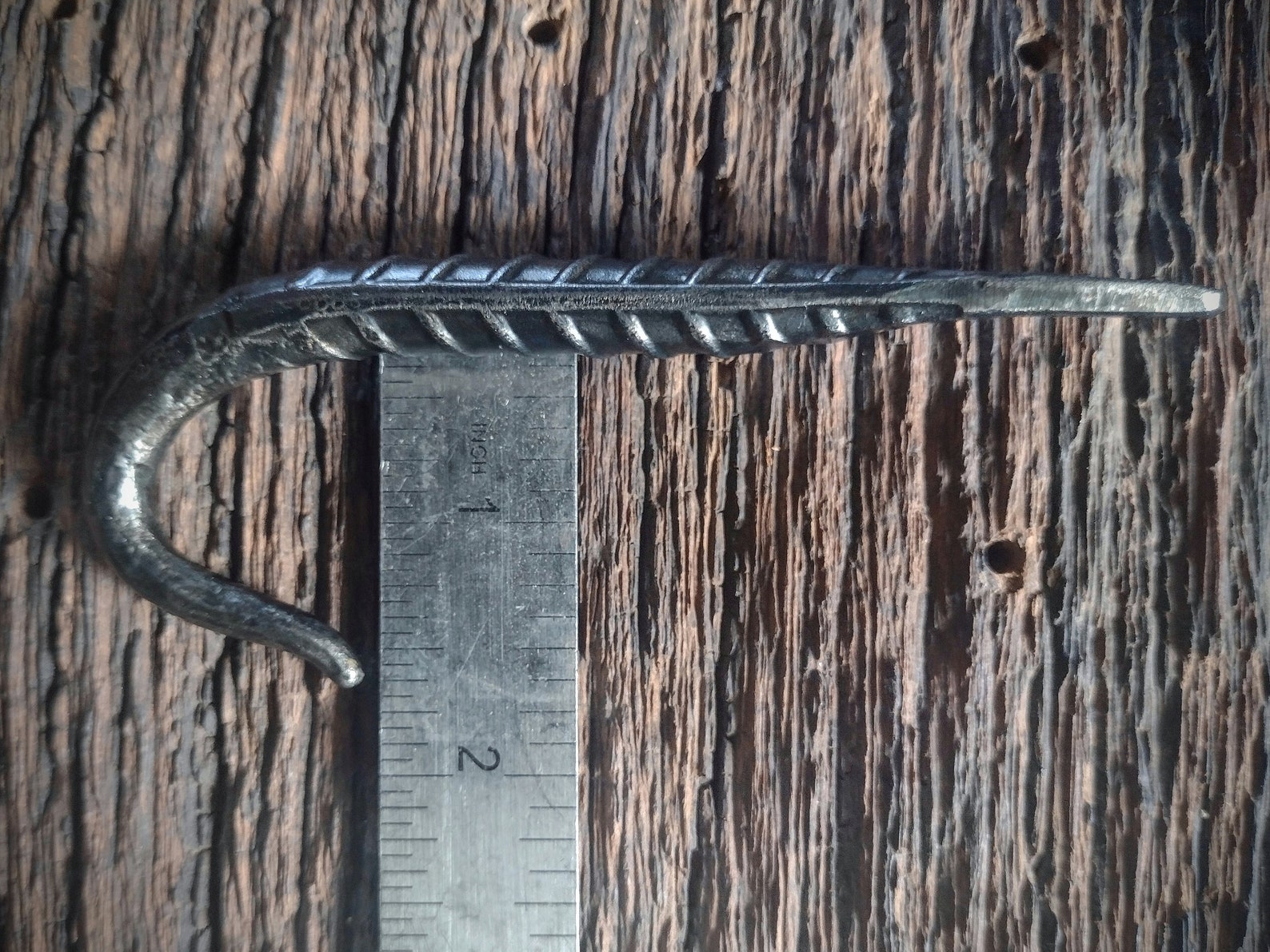 Forged Rebar Hook - Small - Etsy
