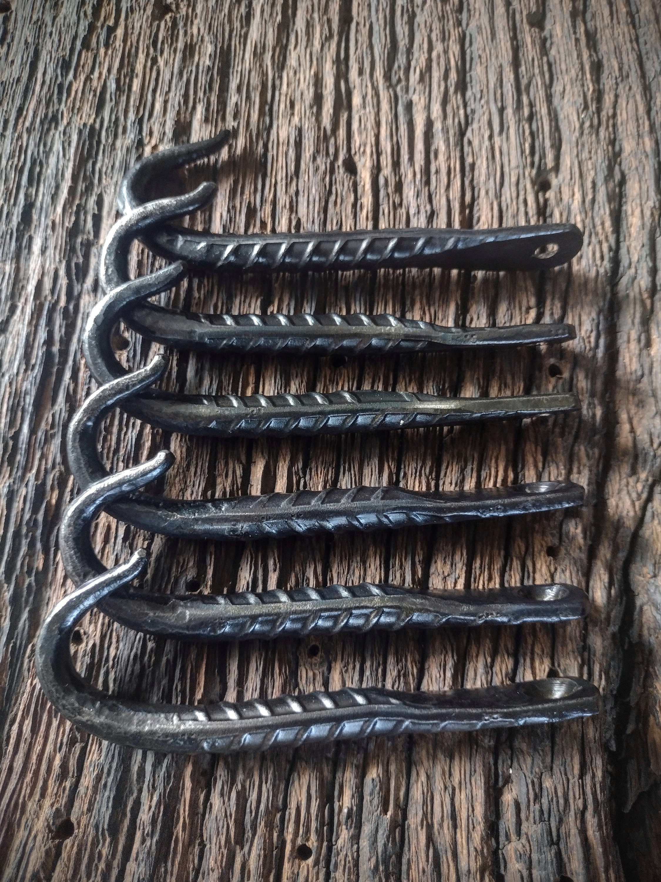 Forged Rebar Hook - Small - Etsy