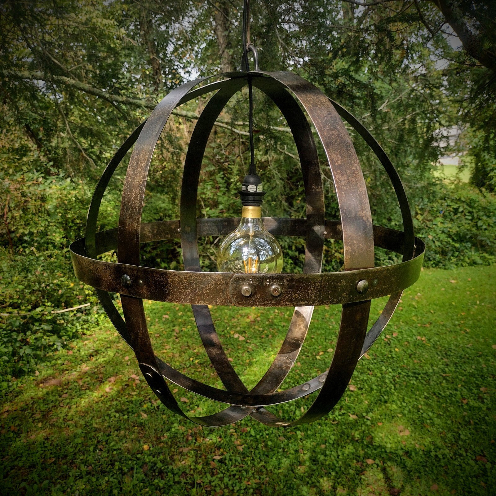 Barrel Ring Light Fixture - Etsy