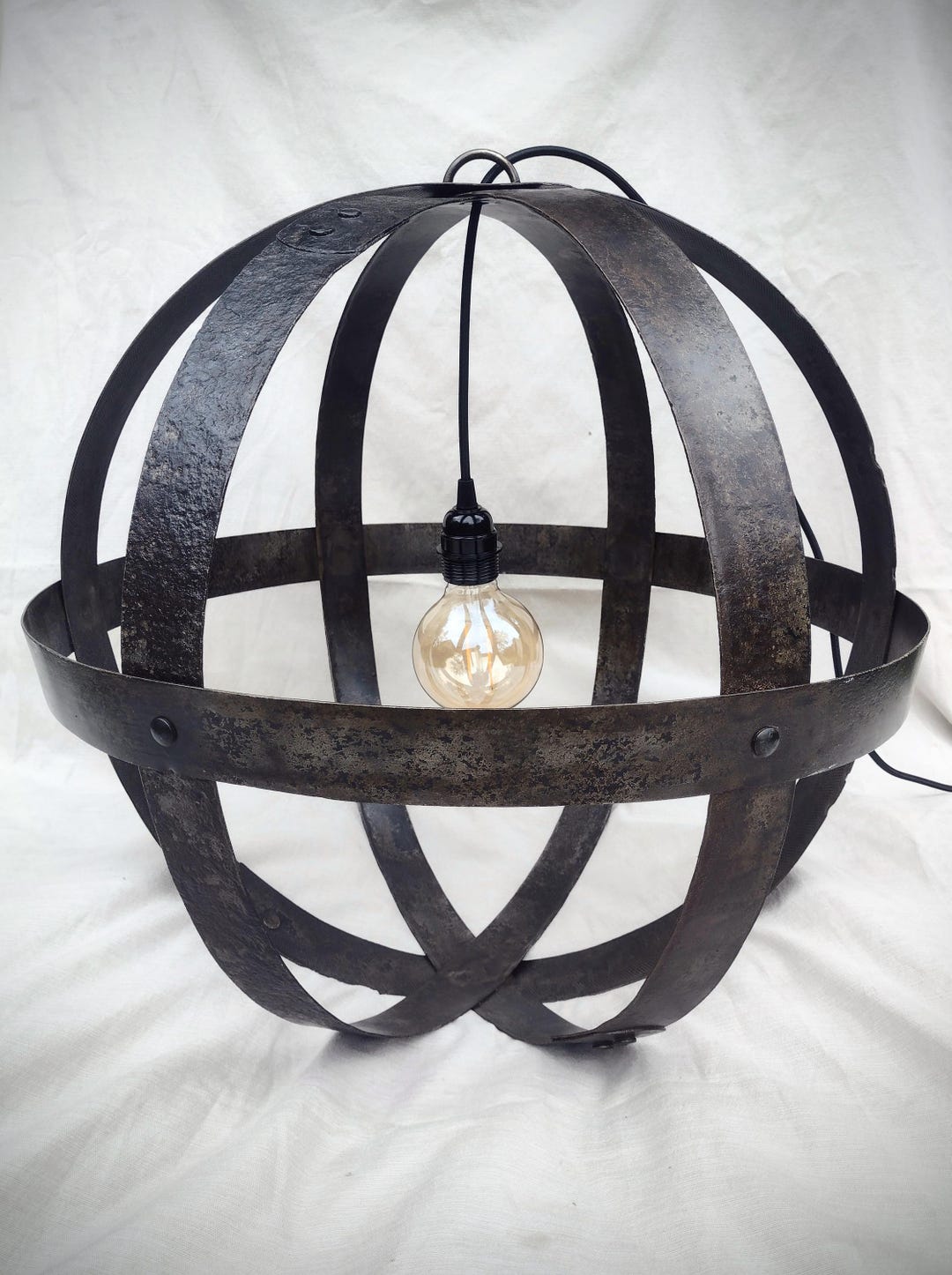 Barrel Ring Light Fixture - Etsy