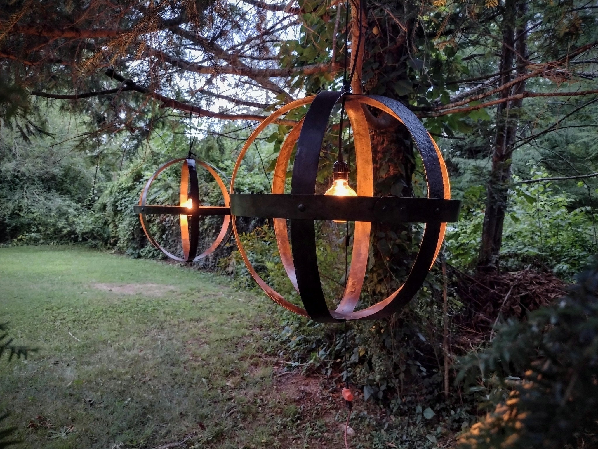 Barrel Ring Light Fixture - Etsy