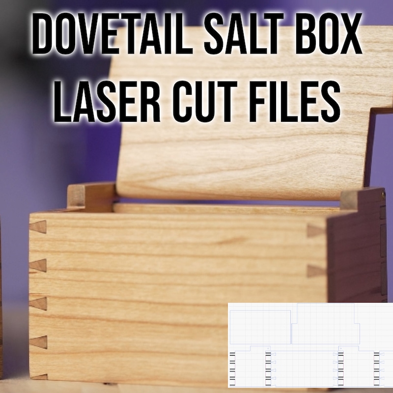 Laser Files Salt Box - Etsy