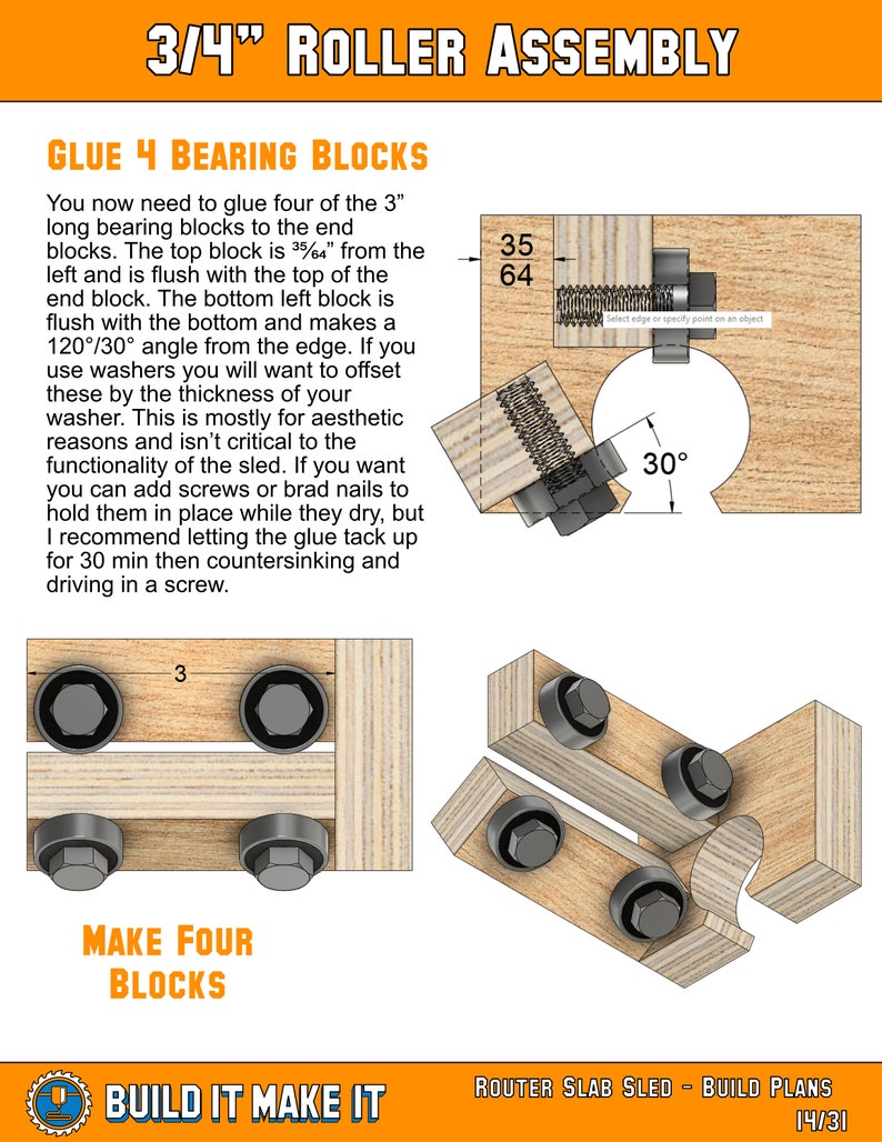 Router Sled Plans for Flattening Slabs - Etsy UK