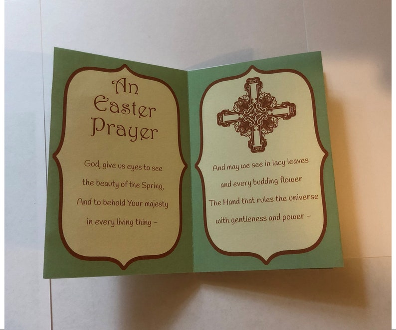 Printable Easter Zine, Printable Easter Prayer Mini Book, Easter Prayer ...
