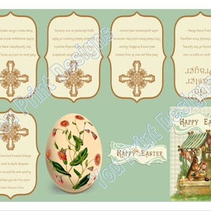 Printable Easter Zine, Printable Easter Prayer Mini Book, Easter Prayer ...