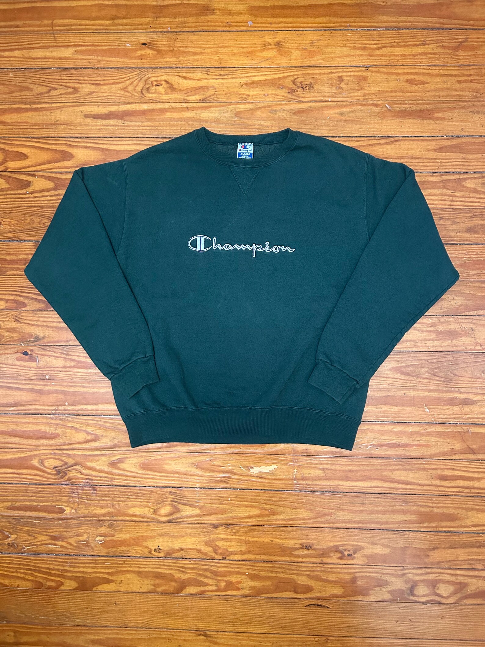 Vintage Champion Sweatshirt 90s, Extra Large, XL, Single V, Crewneck ...