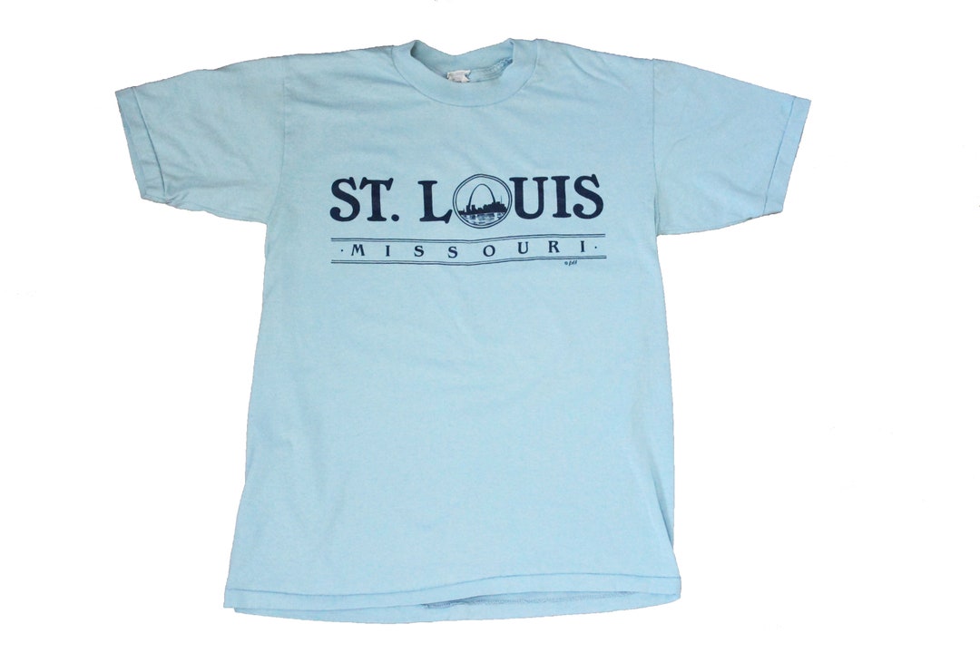 Vintage T Shirt St Louis, Missouri Shirt 80s / Small / S / MO Shirt ...