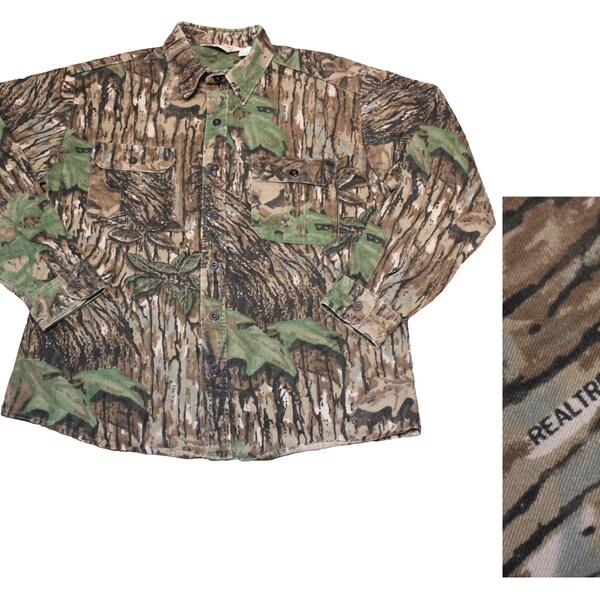 Camo Button Up - Etsy