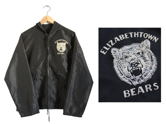 Vintage Jacket Elizabethtown Bears Windbreaker Jacket 80s / | Etsy