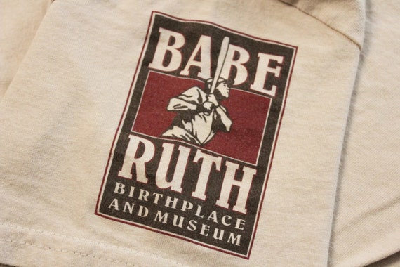 Vintage T Shirt - Babe Ruth Shirt (00s / Small / S / … - Gem