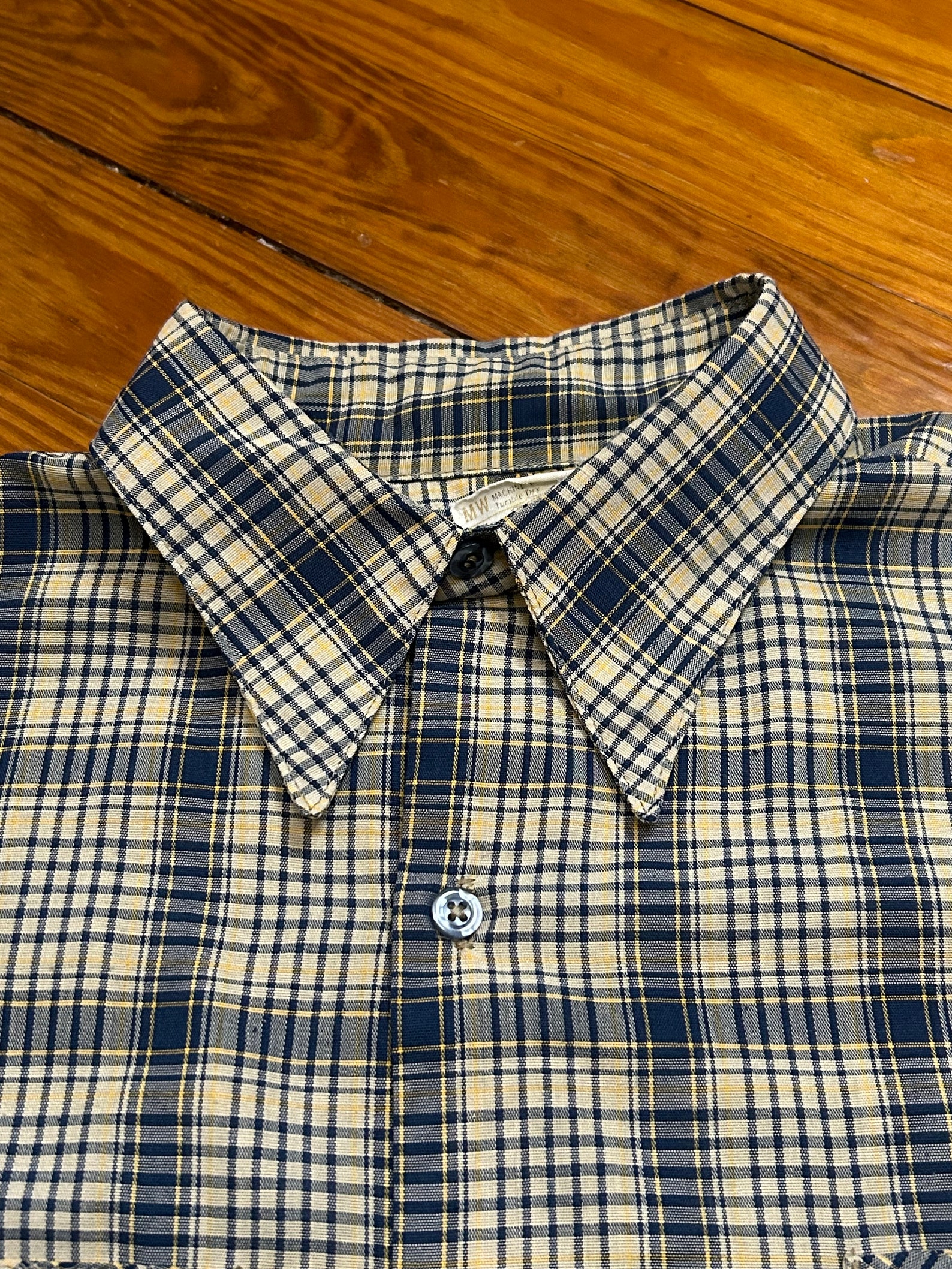 Vintage JC Penney Big Mac Button Down Shirt (80s / Large / 16 - 16.5 ...