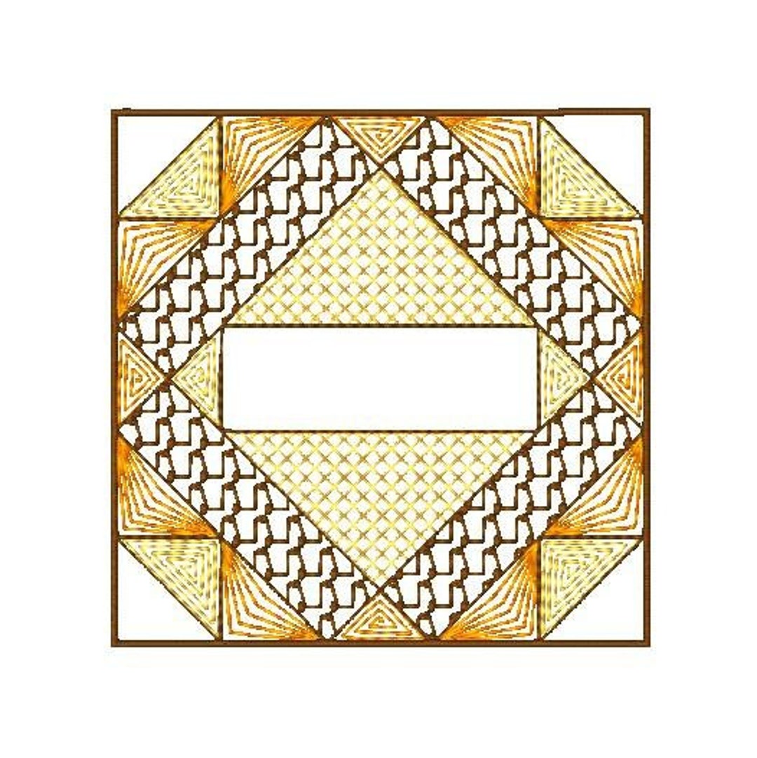 Monogram Quilt Blocks-set B Medium - Etsy