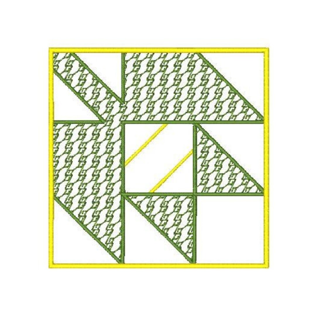 Monogram Quilt Blocks-set A Small - Etsy