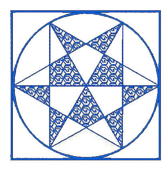 6 Point Stars Quilt Blocks-small - Etsy