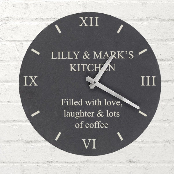 Kitchen Wall Clock - Etsy