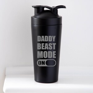 Personalised Beast Mode on Protein Shaker Bottle Gifts Ideas for Gym ...