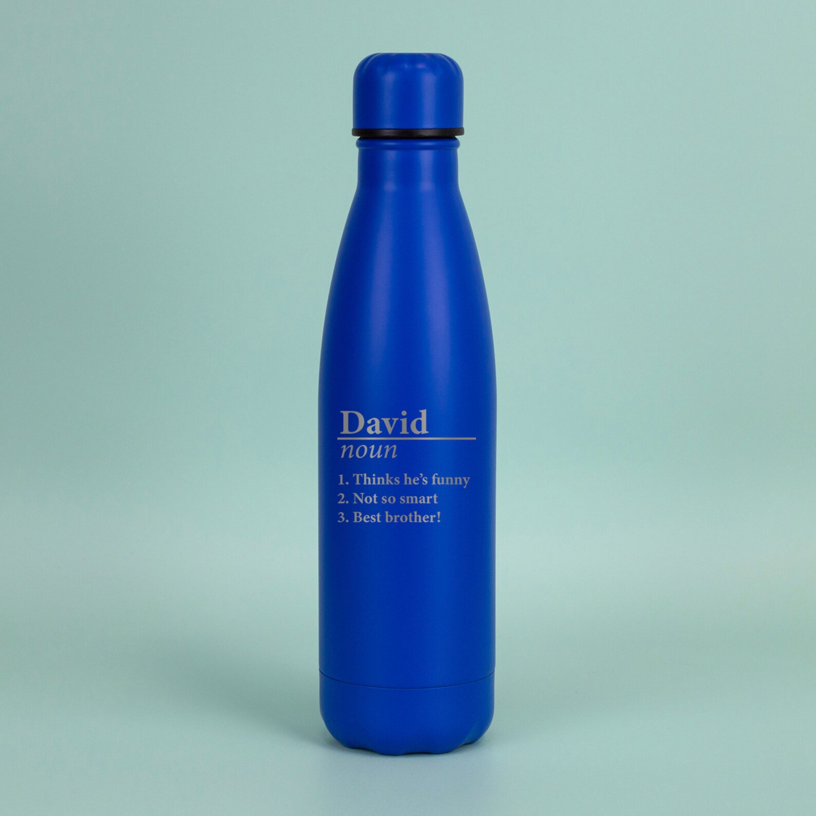 Personalised Name Definition Noun Insulated Water Bottle - Etsy