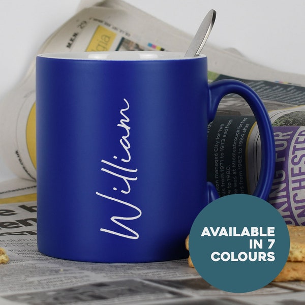 Engraved Coffee Mug - Etsy