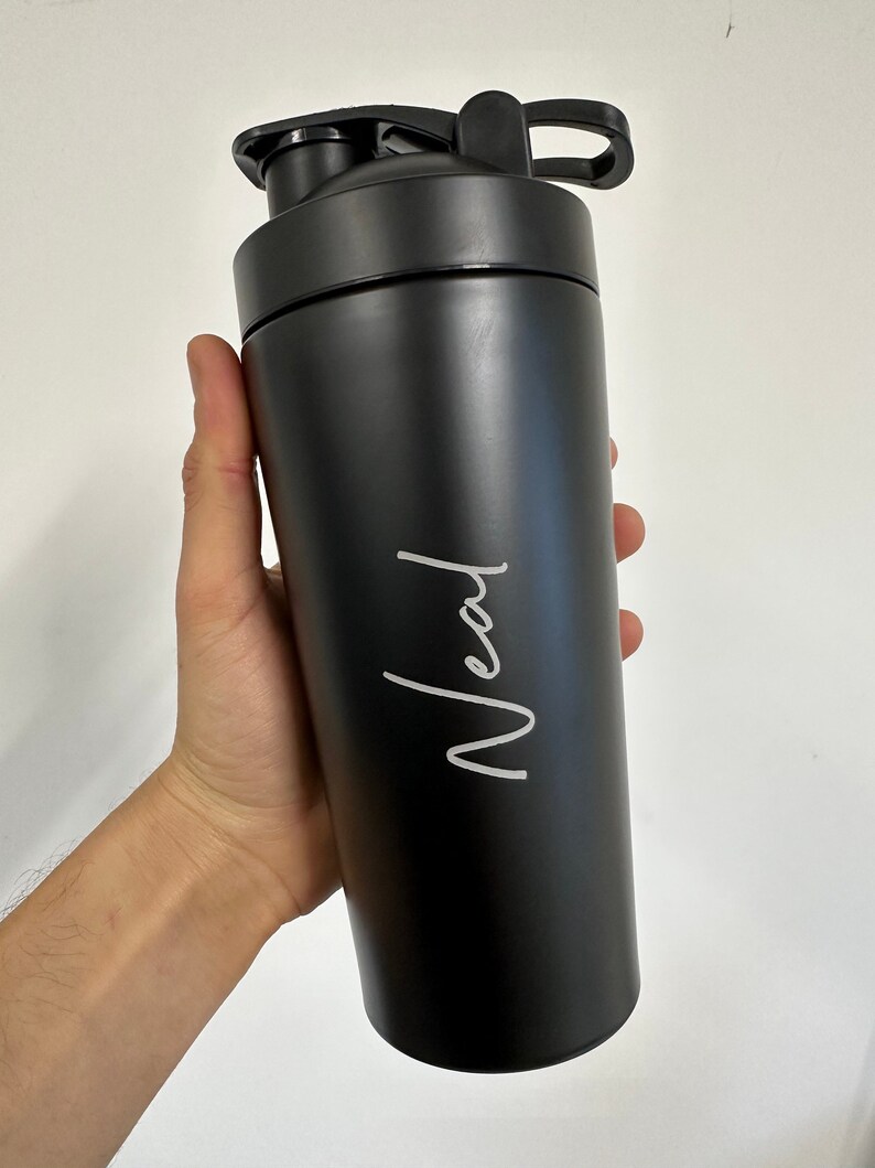 Personalised Large Name Protein Shaker Bottle Gifts Ideas for - Etsy UK