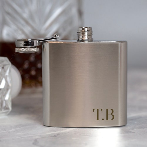 Personalised Initials 3oz Hip Flask Gifts Ideas for Him Her - Etsy UK