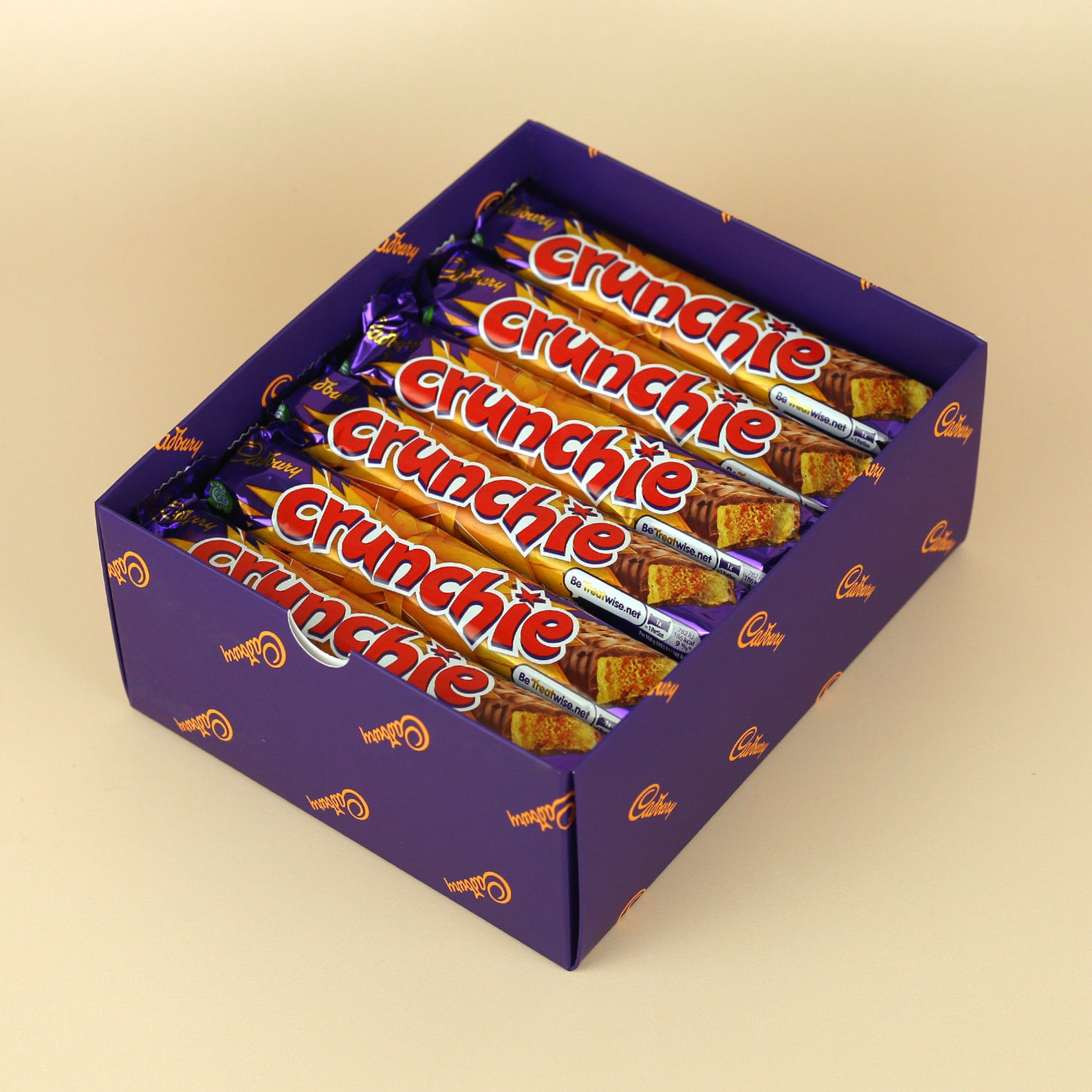 Personalised OFFICIAL Cadbury Crunchie Crunchies Box 20 | Etsy