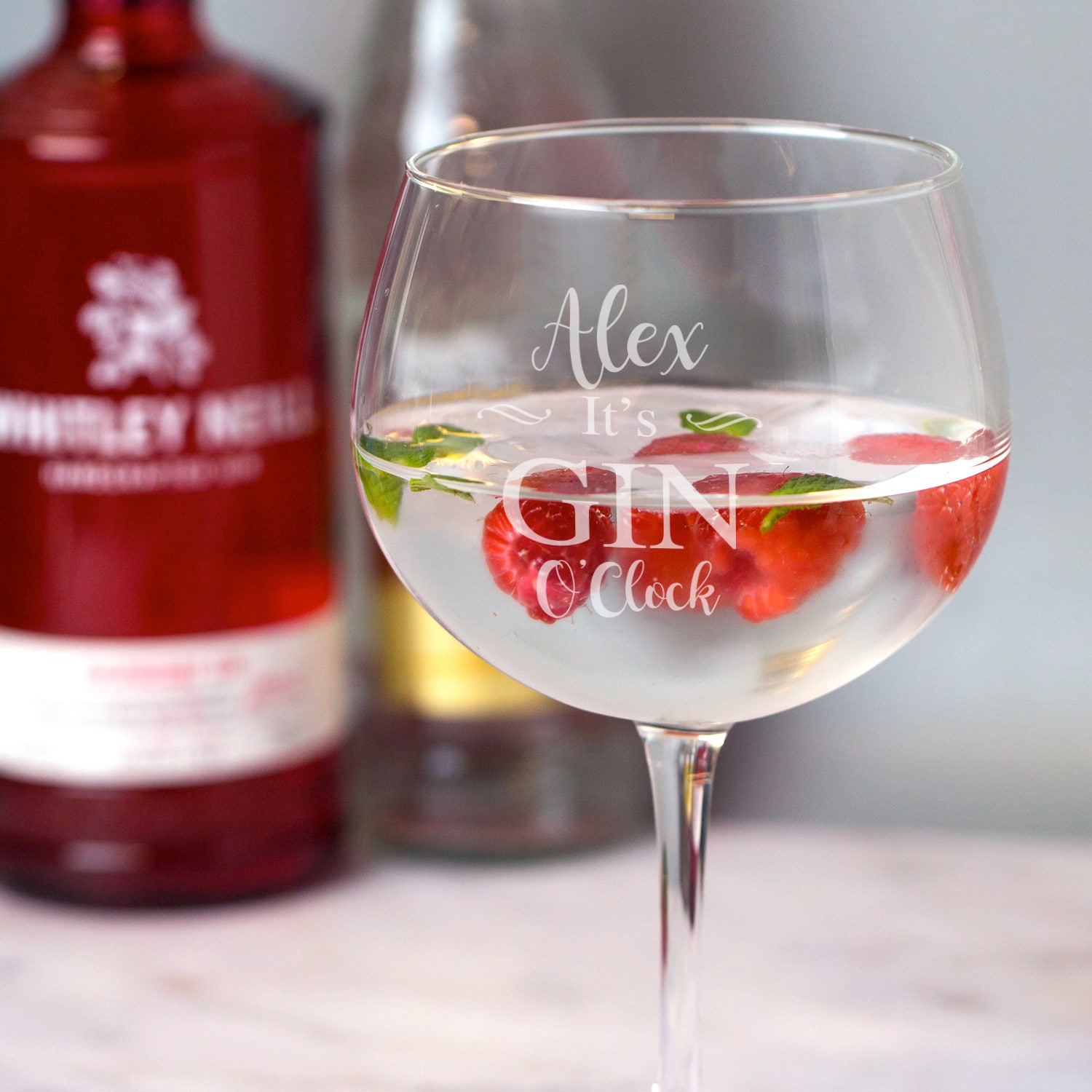 Personalised Its Gin O'clock and Tonic Balloon Glass Gifts - Etsy UK