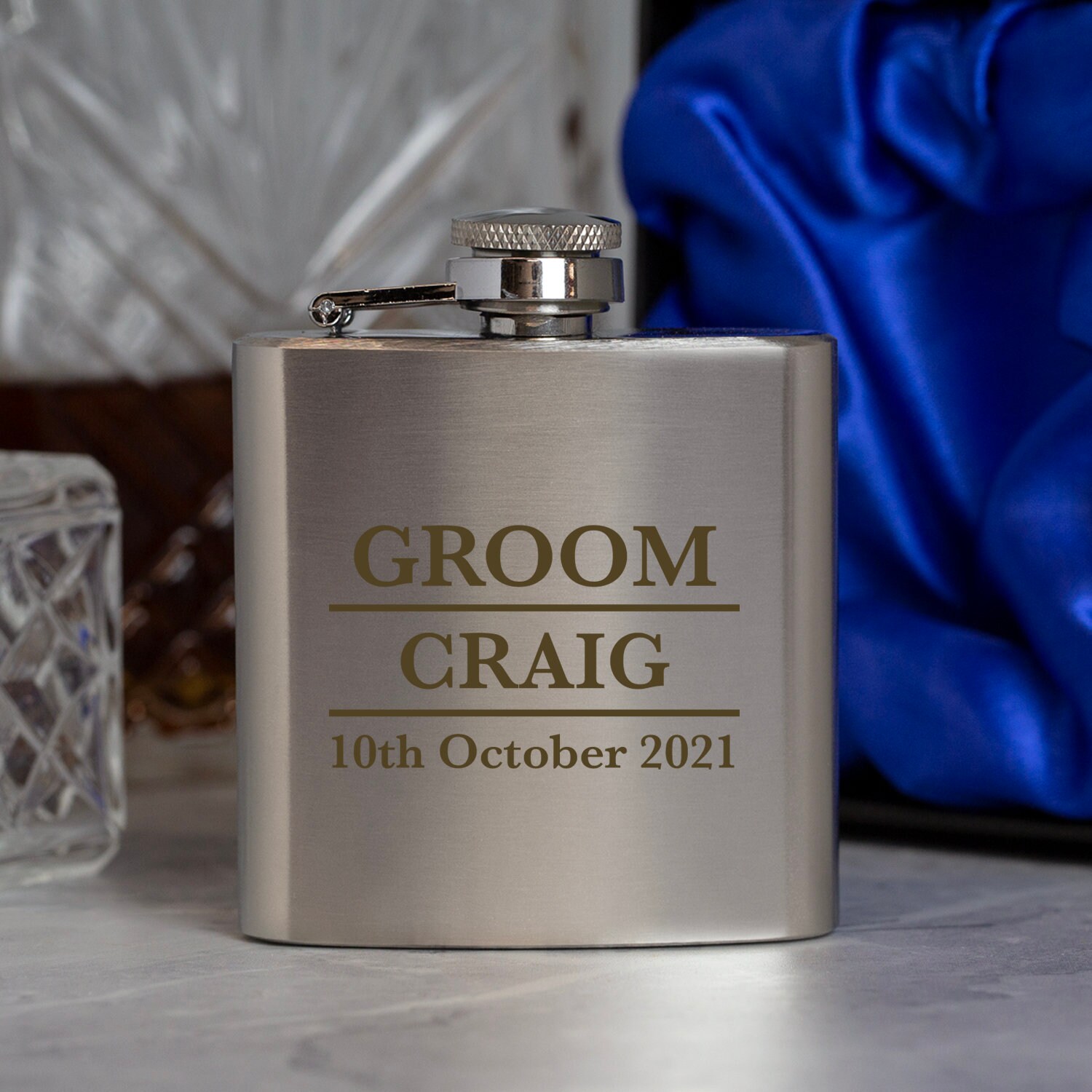 Personalised Hip Flasks for Wedding Favours Thank You Gifts - Etsy