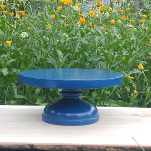 Gold Cake Stand 18 Inch Blue Wedding Cake Stand Gold Cake - Etsy