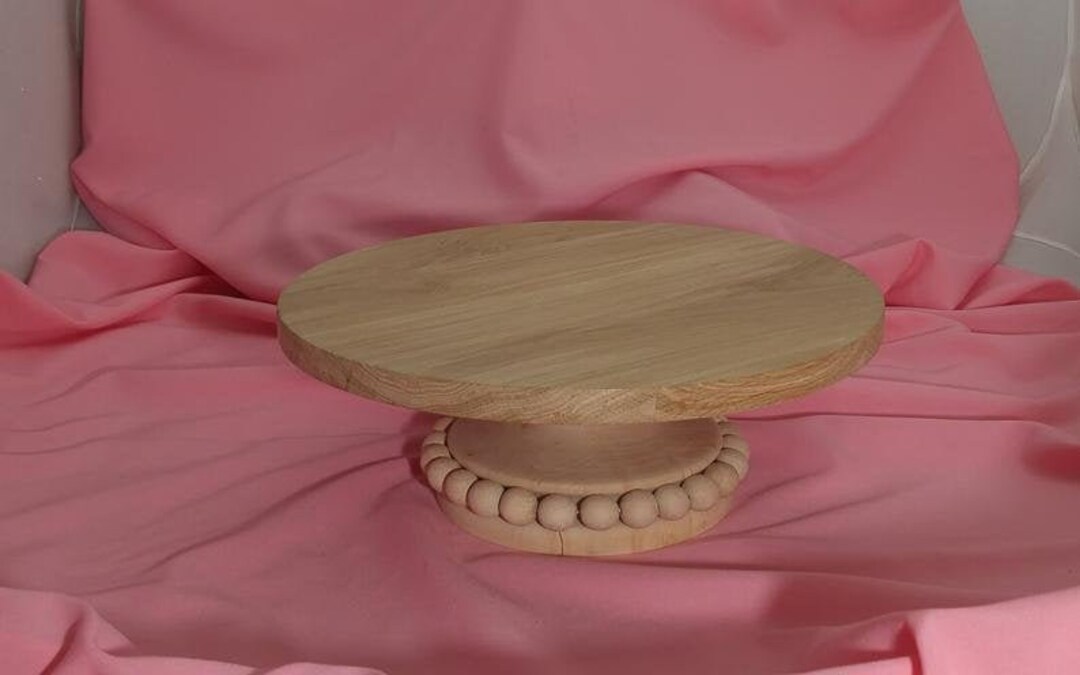 Distressed Gold Stand Copper Cake Standwooden Cake - Etsy