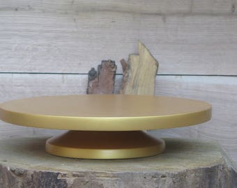 Cake Stands 16 18 or 20 Inch Round 7 Inches Tall Rustic Pine - Etsy