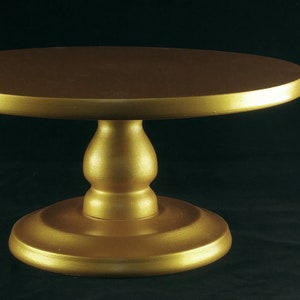Metallic Gold Stand for Heave Stand Gold Cake Stand 18 Inches - Etsy