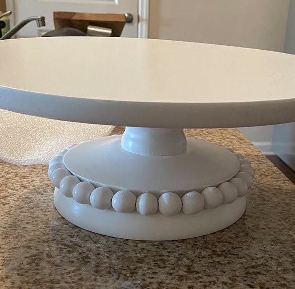 Wedding White Cake Stand White Cake Stand 22 Inches 20 Inches | Etsy