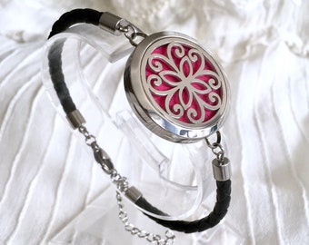 Leather locket | Etsy